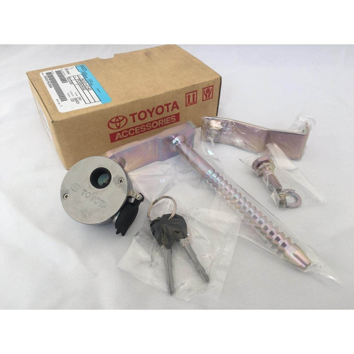 TOYOTA FORTUNER/HILUX SPARE WHEEL LOCK GENUINE PART 2015-2024 – MANGORACING